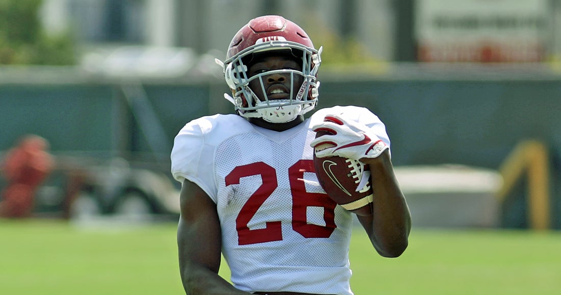 Report: Alabama RB Trey Sanders to miss season with injury