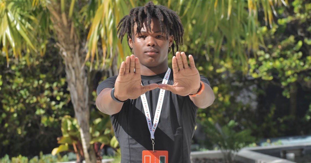 CB Ricky Knight III got his first in-depth look at Miami on Thursday