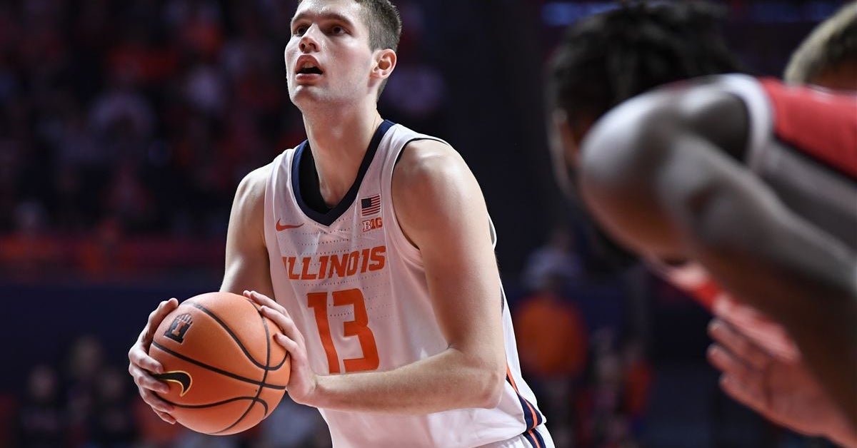 Back from bout of mono, Tomislav Ivisic helping Illini get back on ...