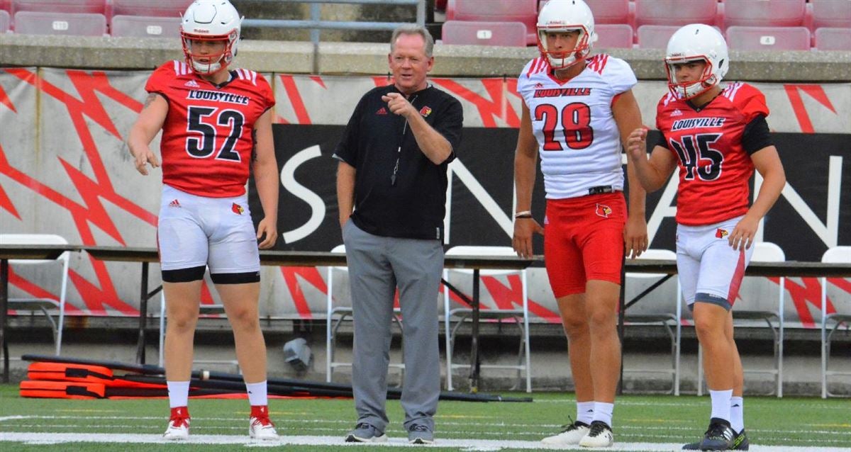 Louisville has one of the nations top long snappers - Mitch Hall