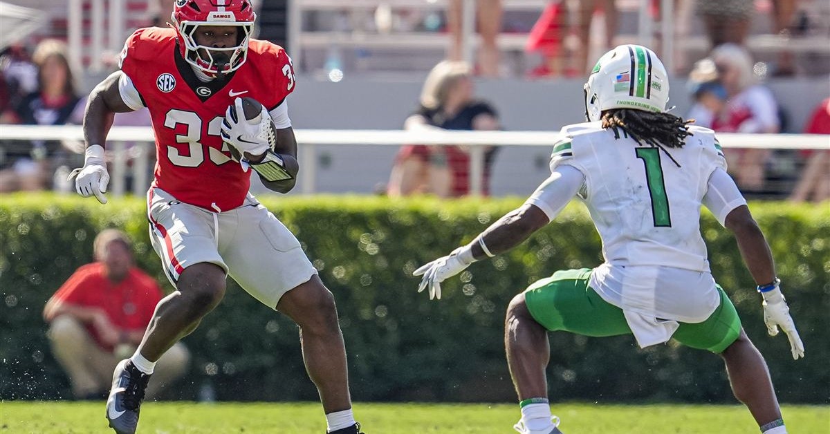 Chauncey Bowens, Nate Frazier lead Georgia rushing attack against ...