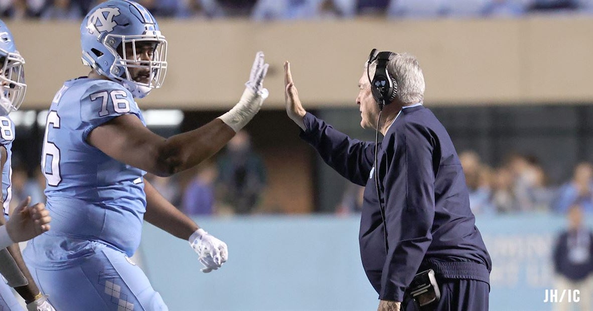 UNC OL William Barnes Earns High Marks For Progress
