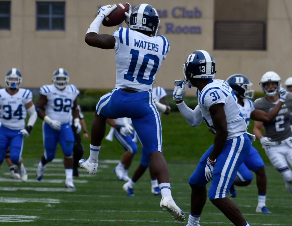 Star Duke DB Marquis Waters enters transfer portal