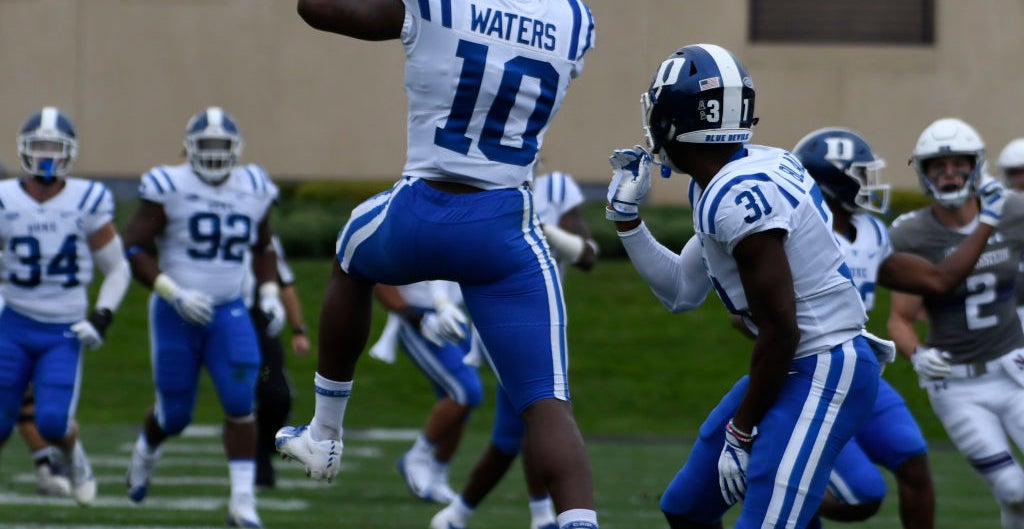 Star Duke DB Marquis Waters enters transfer portal
