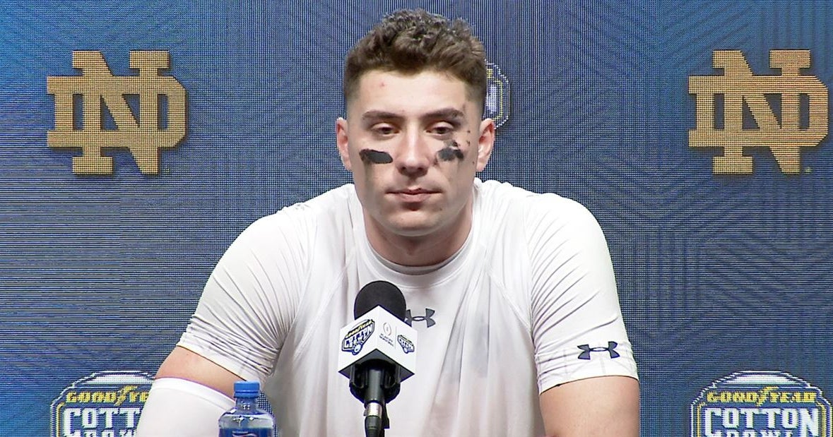 Watch: What Ian Book said after loss to Clemson