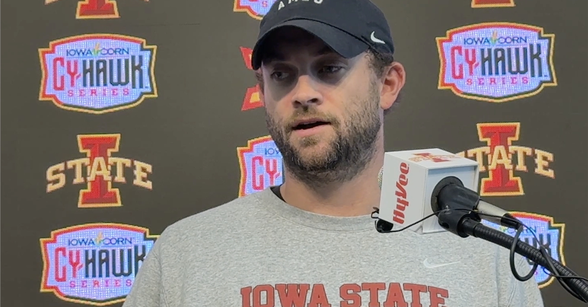 Coach Quotes: Taylor Mouser on his appreciation for Iowa State's TEs ...
