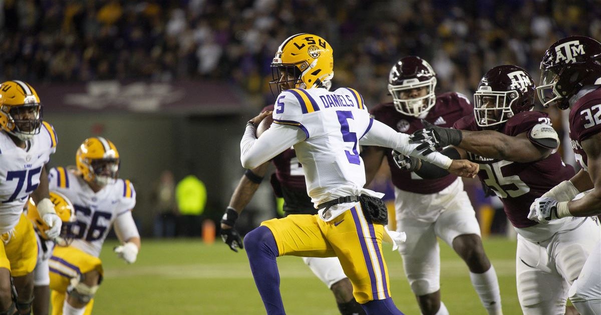 Halftime Update: LSU defense shredded by A&M run game as Aggies lead 17 ...