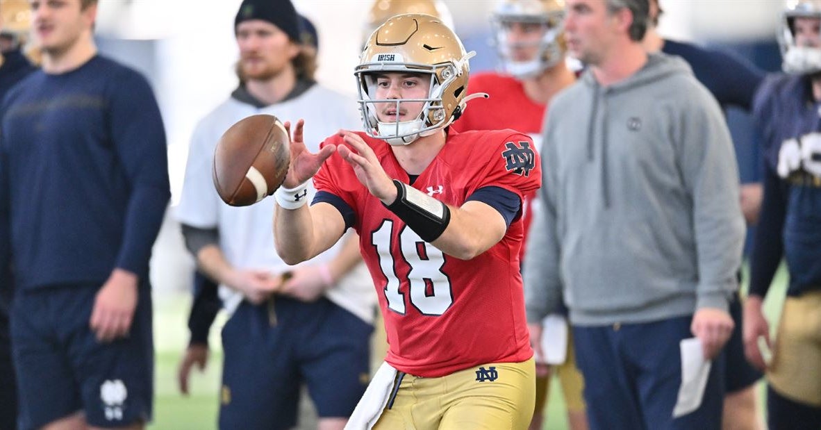 Steve Angeli Focused On ND’s 10th Victory Over New-Found Fame, Future