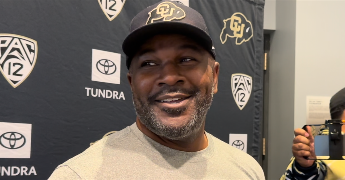 WATCH: Andre’ Hart on the development of his linebackers group at Colorado