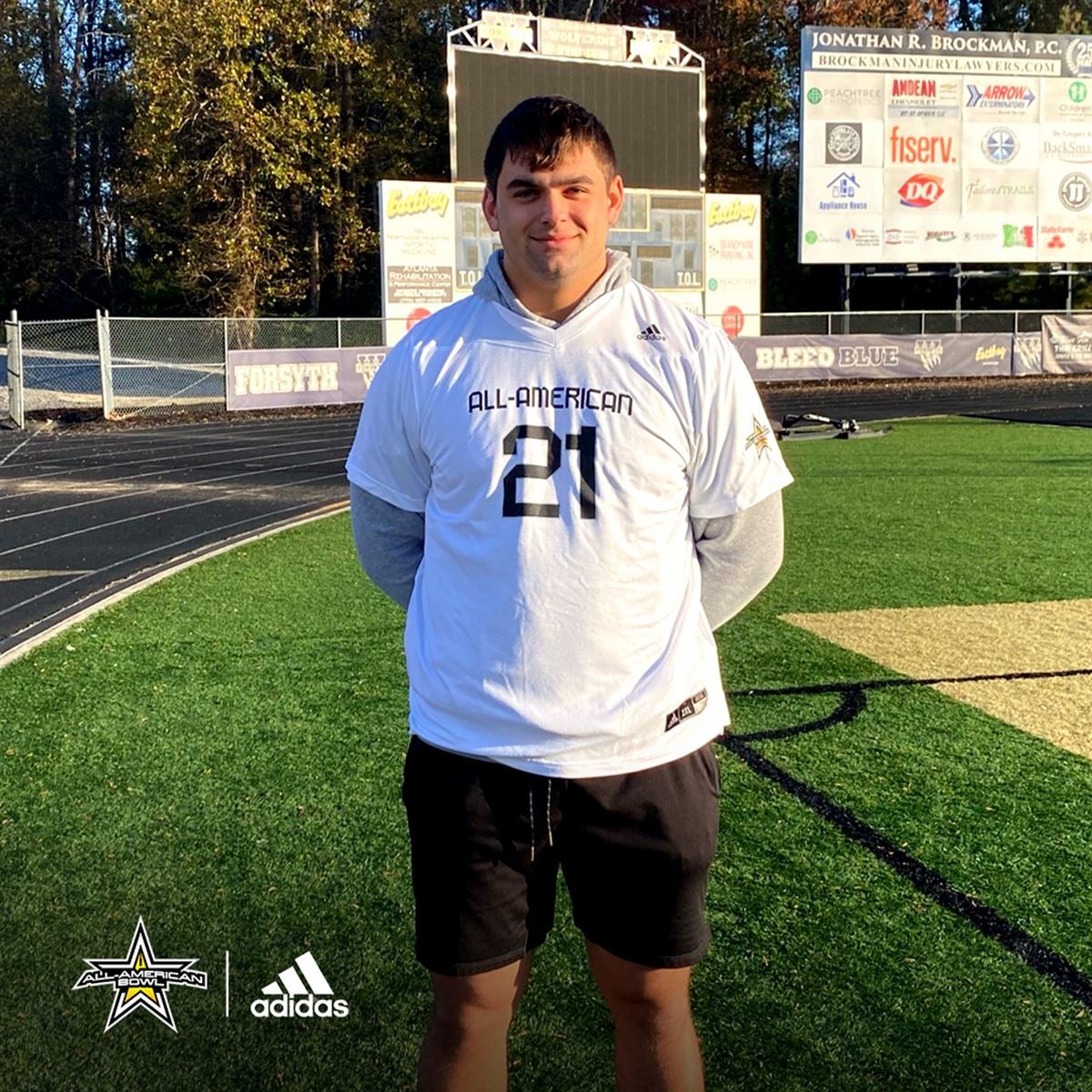 Georgia OL pledge Dylan Fairchild earns All-American Bowl honor