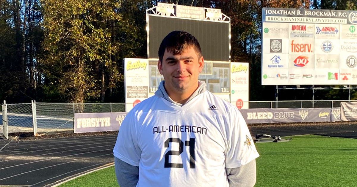 Georgia OL pledge Dylan Fairchild earns All-American Bowl honor