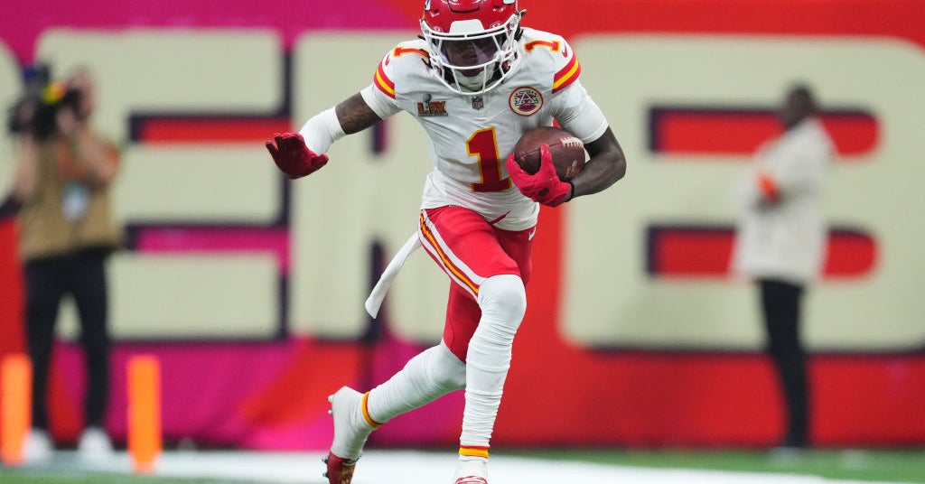 Kansas City Chiefs rookie WR Xavier Worthy becomes first Texas Longhorn ...