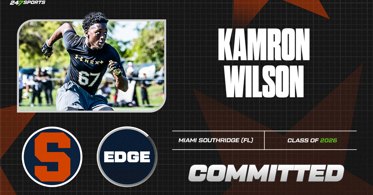 Sunshine State edge Kamron Wilson commits to Syracuse