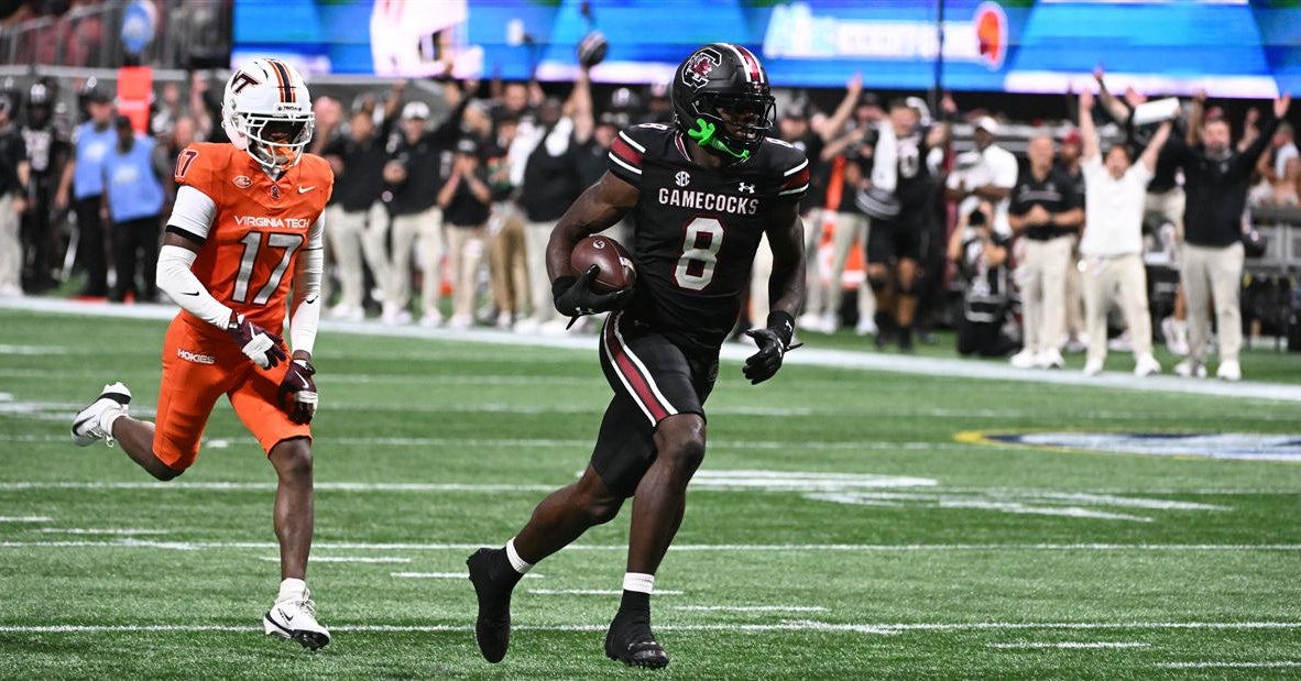 WATCH: Nyck Harbor clocks blazing speed with 64-yard touchdown catch