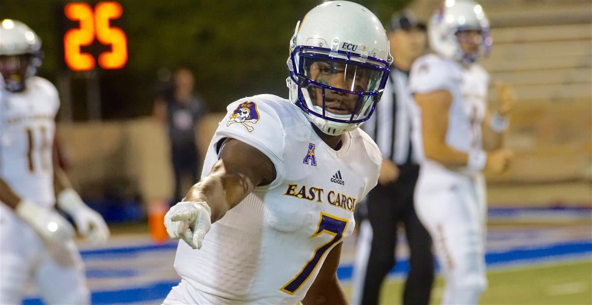 Zay Jones sets ECU's single-season reception mark