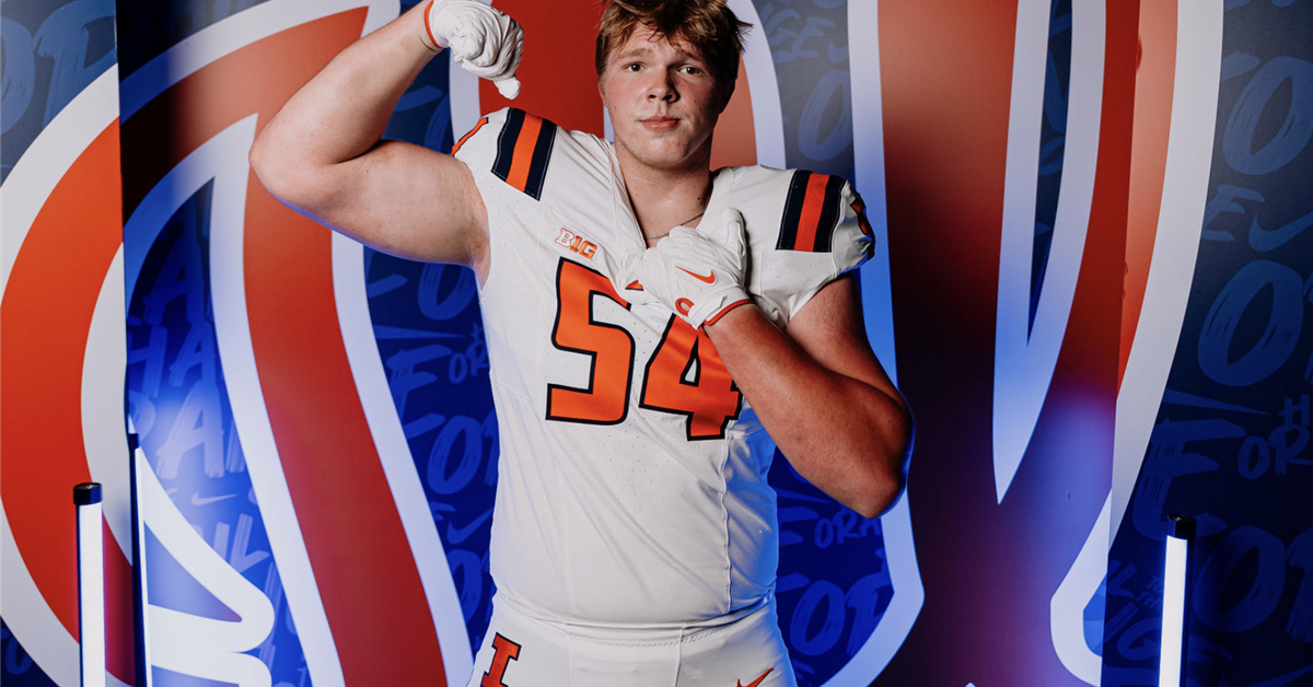 Illini OL commit Griffin Rousseau recaps official visit: 'Probably the ...