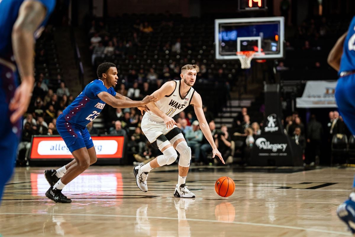 WATCH: Wake Forest Basketball coach Steve Forbes post-Presbyterian ...