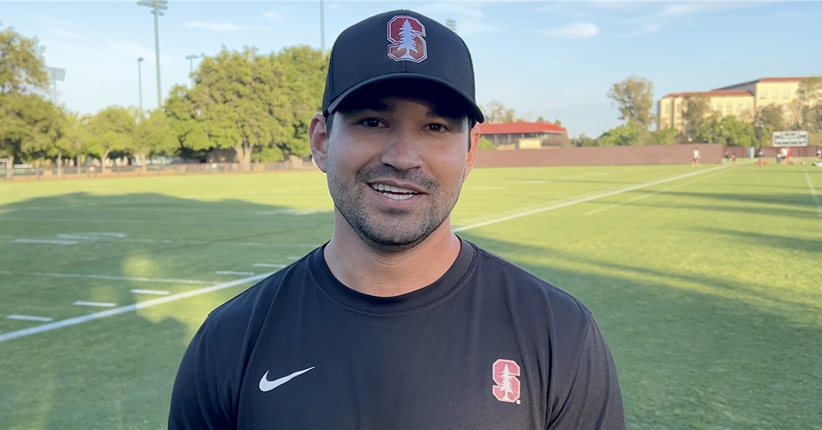 Stanford WR Coach Tyler Osborne updates changes, breaks down newcomers