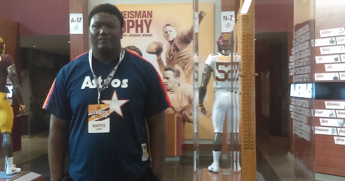 Indiana OT Martes Lewis finds his collegiate fit at Minnesota