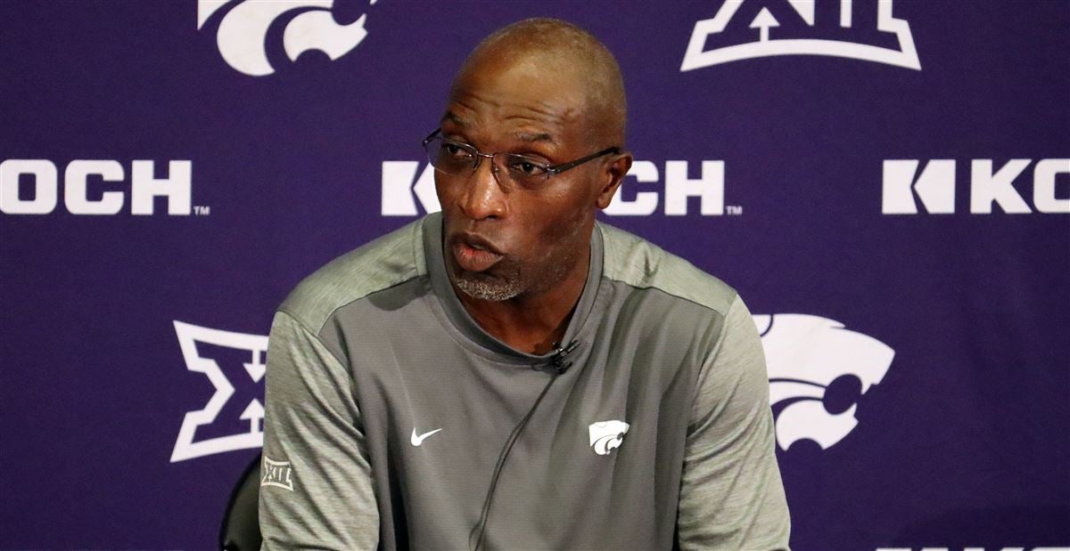 Van Malone gives an update on the Wildcats' progress during fall camp