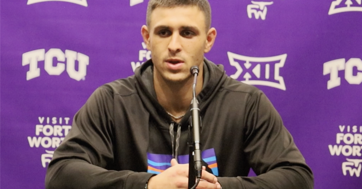 Jack Bech on TCU's Mentality: "We're Never Going To Quit"
