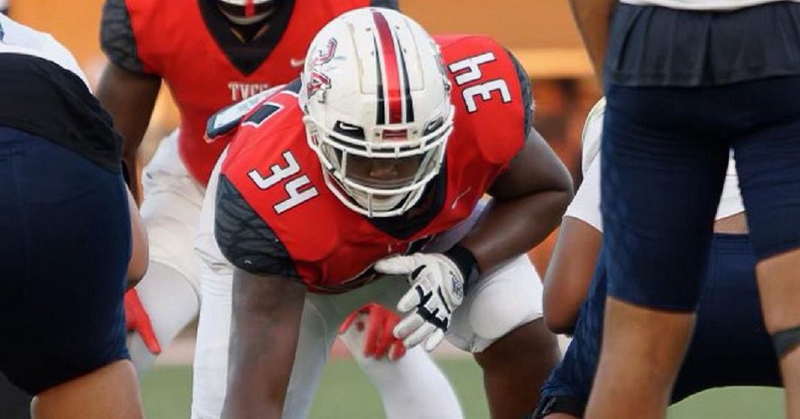 Texas juco d-line prospect Perry Cole excited with a SEC offer from ...