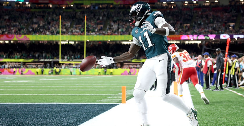 Yes, A.J. Brown brought out 'Inner Excellence' after scoring a ...