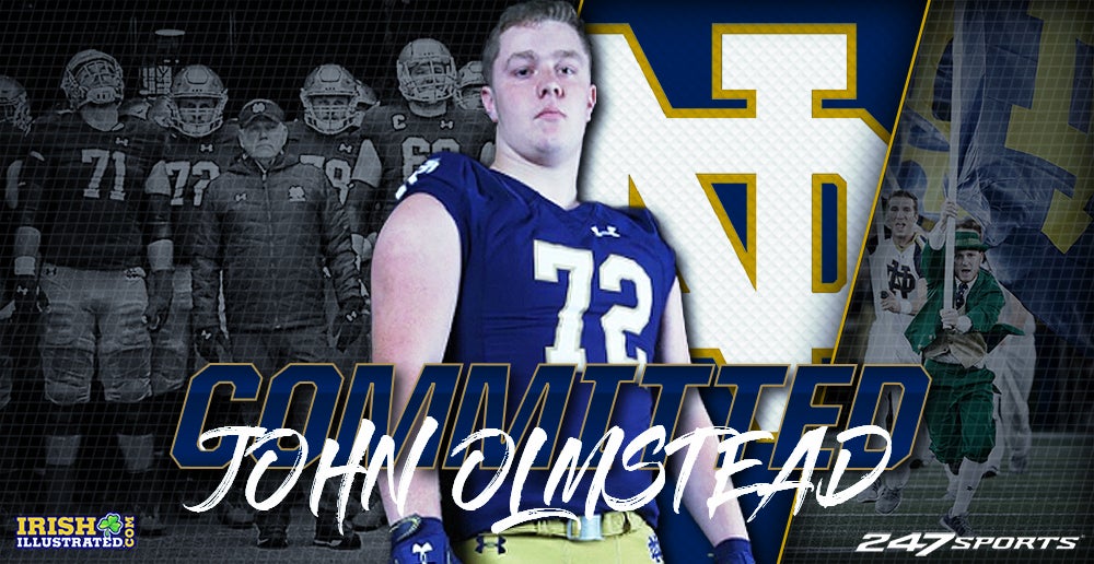 BREAKING: Four-star OL John Olmstead commits to Notre Dame