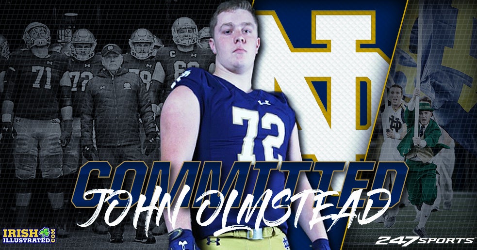 BREAKING: Four-star OL John Olmstead commits to Notre Dame