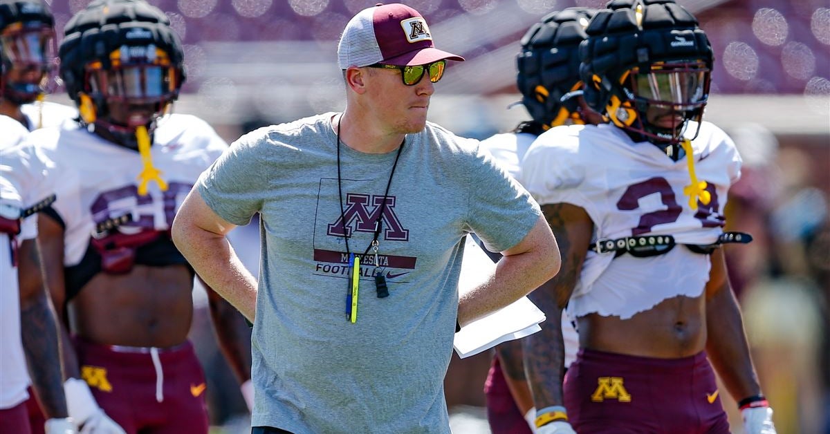 Gopher OC Greg Harbaugh is working towards becoming a more explosive ...