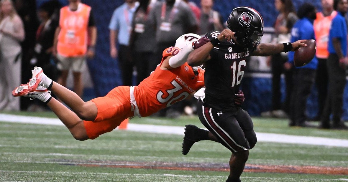 Virginia Tech DL Kemari Copeland on Sellers: 'This dude is strong as heck'