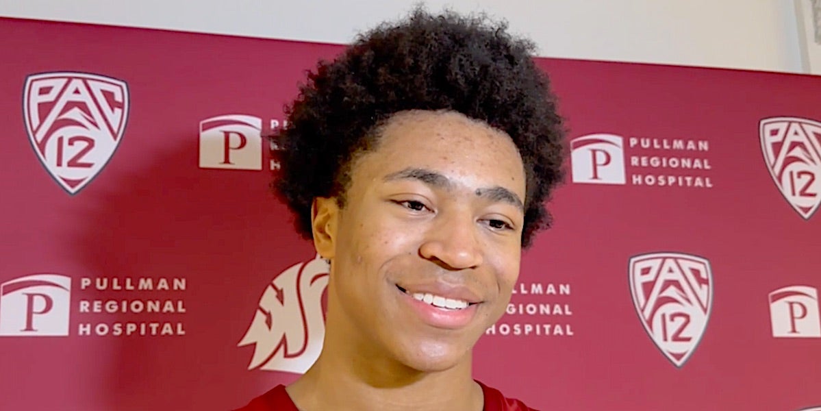 'This was a home game,' Jaylen Wells says after WSU beats UW 90-87 in OT