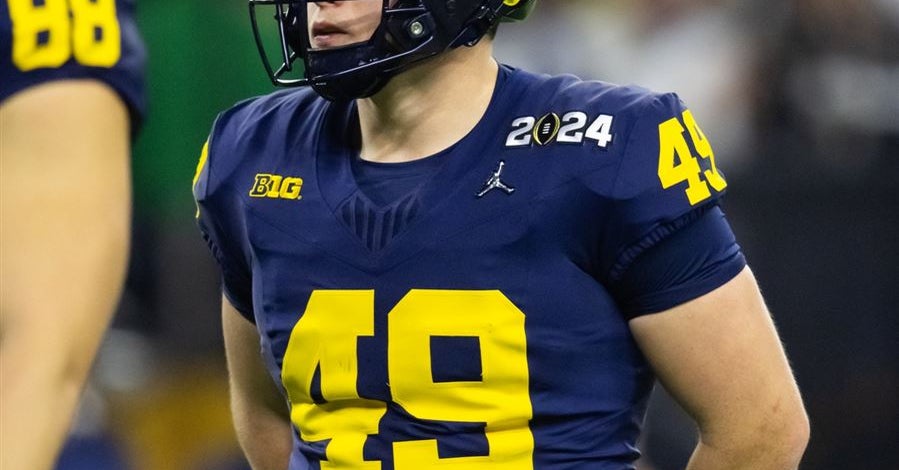 Michigan long-snapper William Wagner signs undrafted free agent deal ...