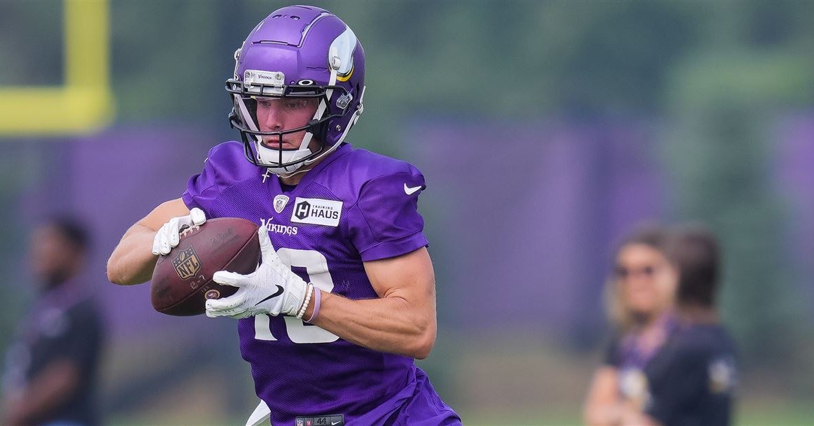 Vikings WR Blake Proehl carted off with season-ending knee injury