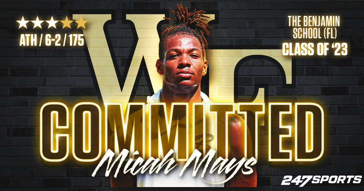 Wake Forest fends off plenty to land ATH Micah Mays