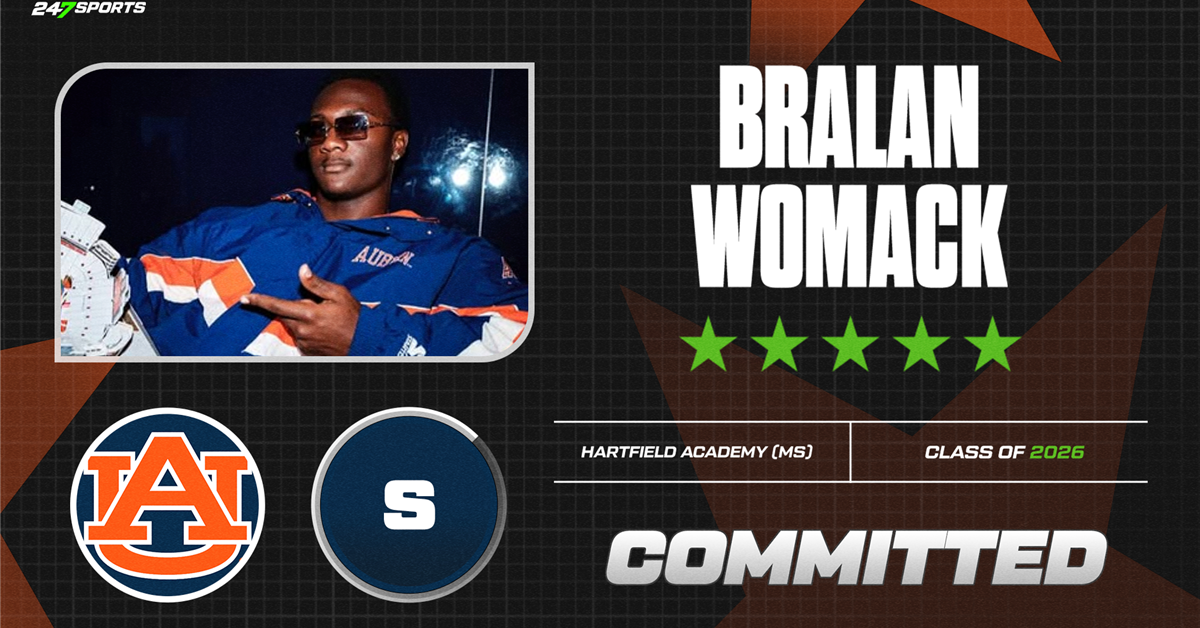 5-star safety Bralan Womack commits to Auburn