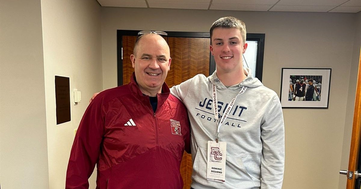 '25 TE Dominic Desarno "feels amazing" after new offer from Boston College