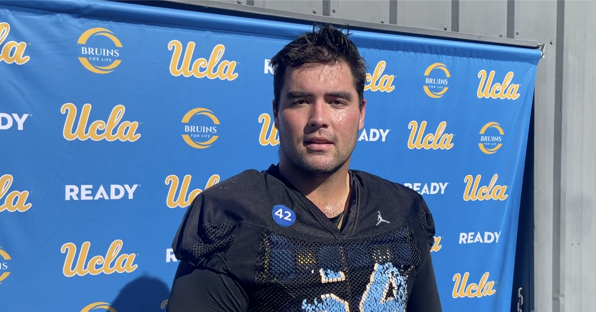 UCLA C Sam Yoon talks USC rivalry, Skipper, Iamaleava's leadership