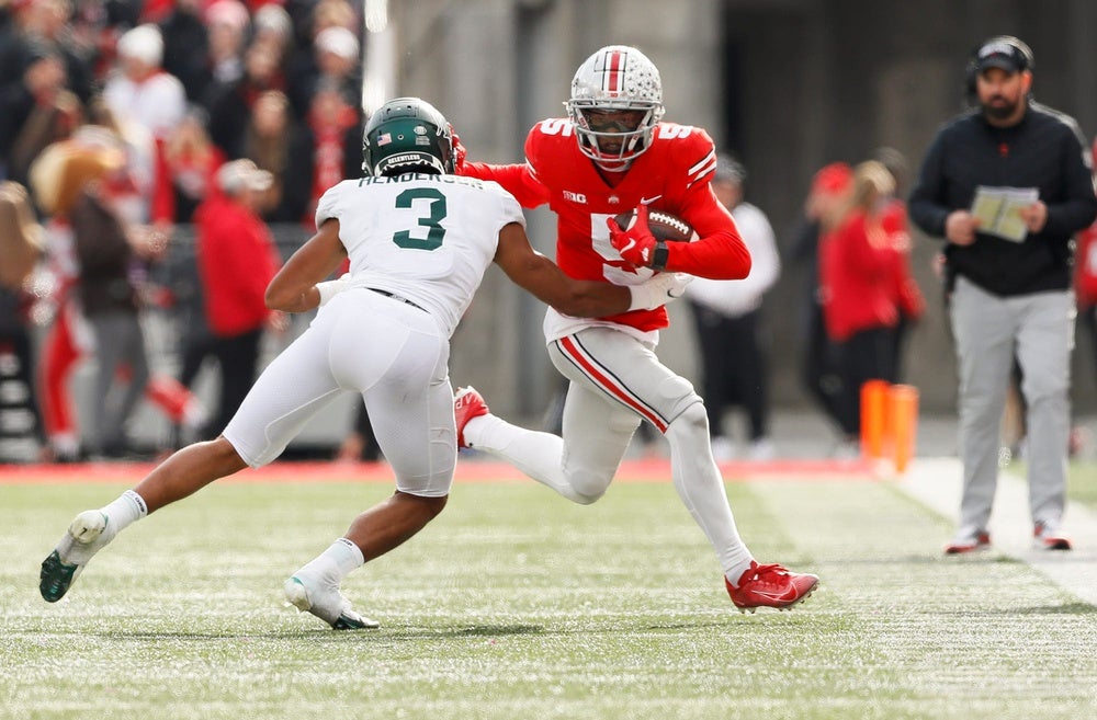 Sights and Sounds: Buckeyes celebrate seniors, then destroy Michigan ...