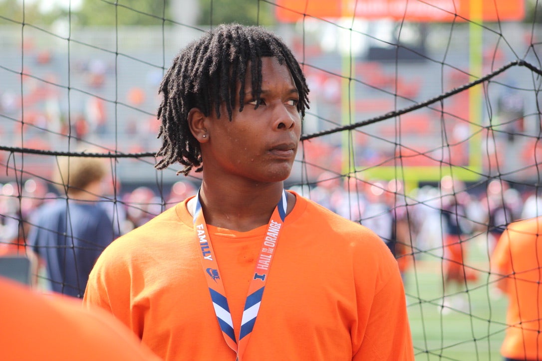 Three-star 2025 DL Cameron Brooks recaps Illini gameday visit: 'They ...