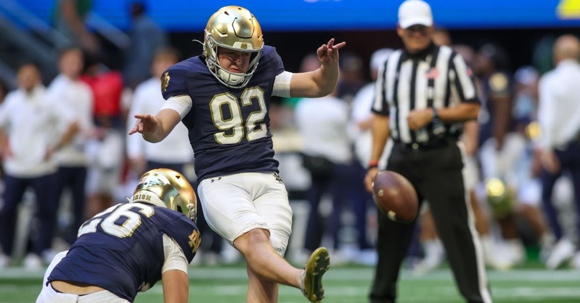 Notre Dame Kicker Zac Yoakam Announces Intention to Enter the Transfer ...