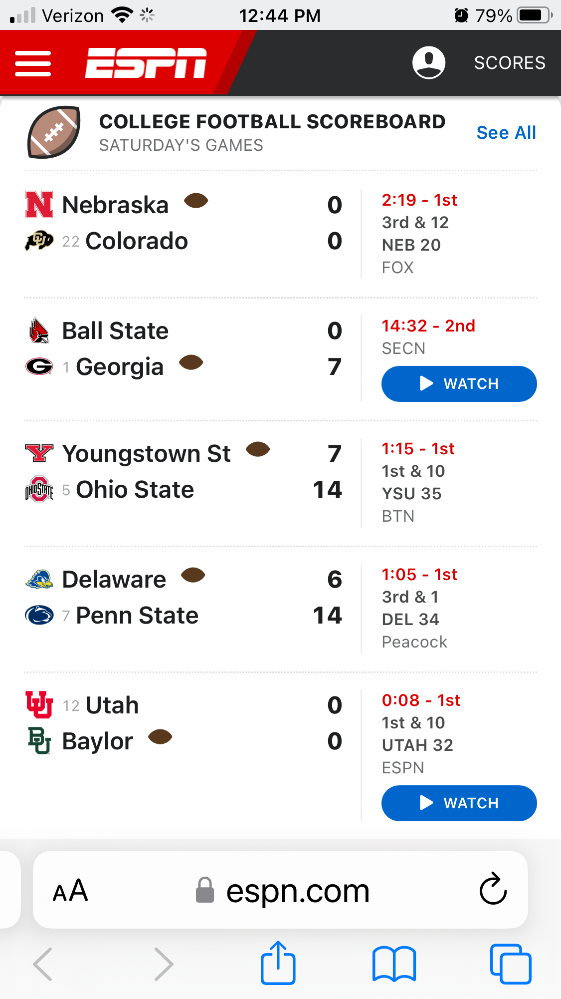 Official Ohio State - YSU Gametime Thread (2023)