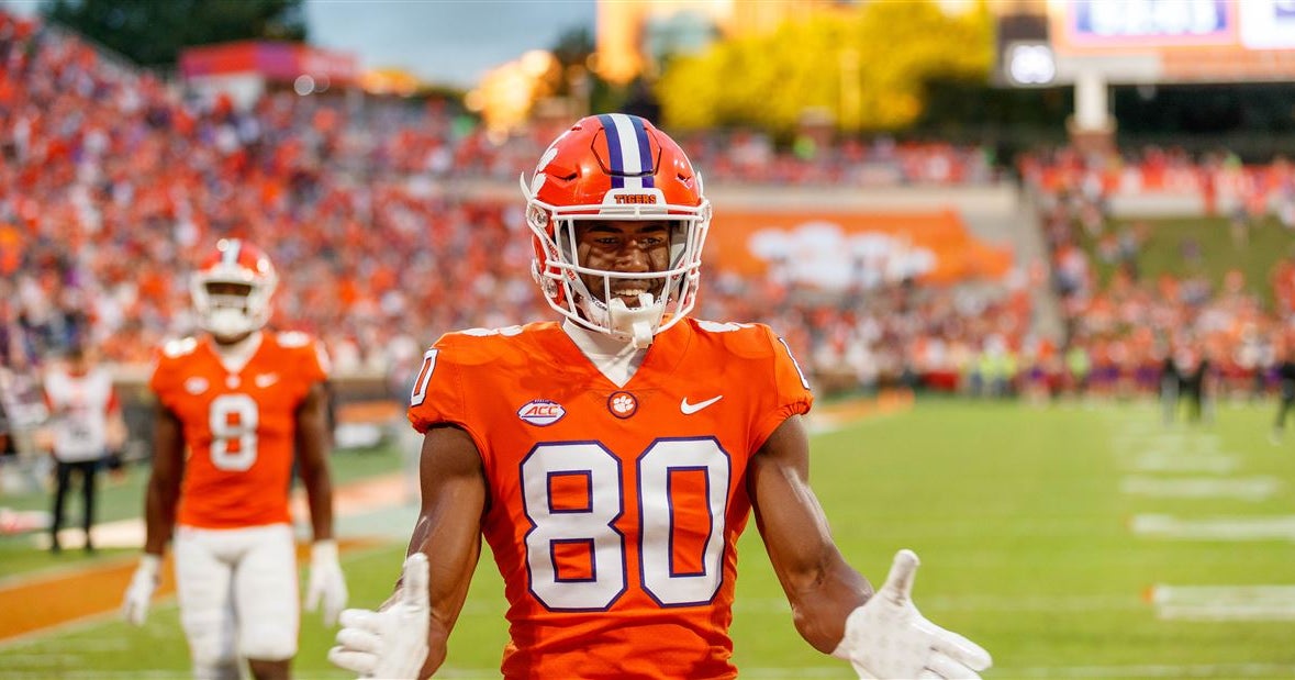 Everything Clemson WR Beaux Collins Said About Notre Dame