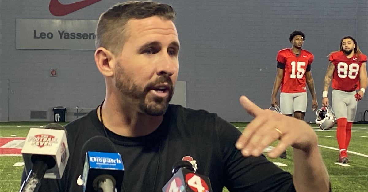 New Ohio State offensive coordinator Brian Hartline: ‘There’s still ...