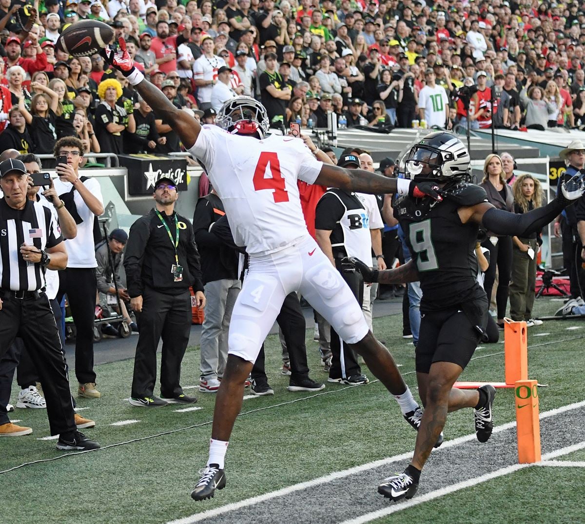 Sights and Sounds: Buckeyes' mistakes prove fatal in 32-31 loss at Oregon