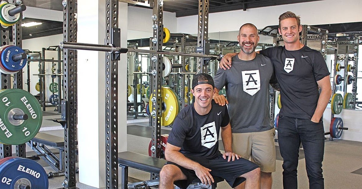Former USC football player Cody Romness training with a purpose