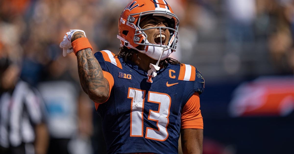 Illini WR Pat Bryant earns Loren Tate Media Award