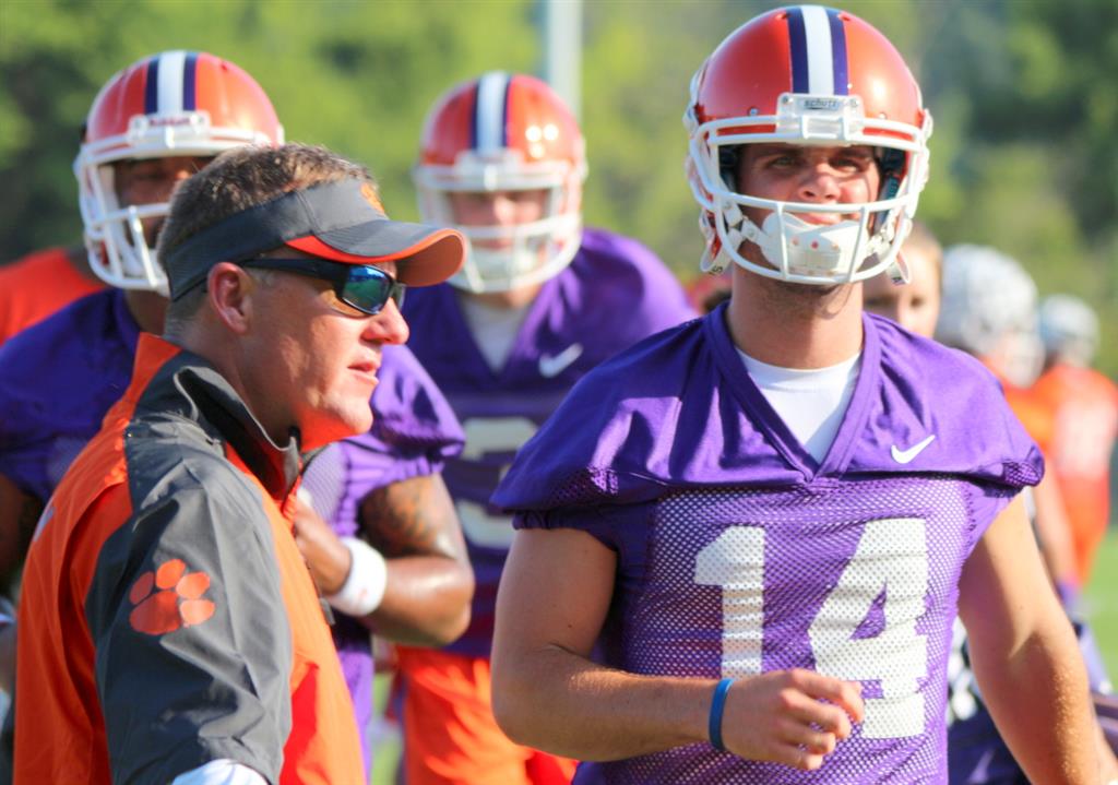 Clemson OC Chad Morris Confident in Team's Talent