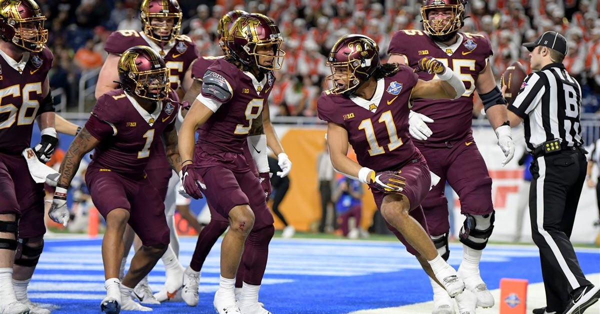 Minnesota WR Elijah Spencer is working towards a bounce back season in 2024