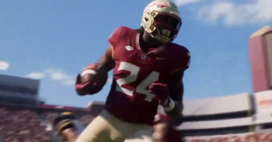 What is FSU's overall rating in EASports College Football 25?